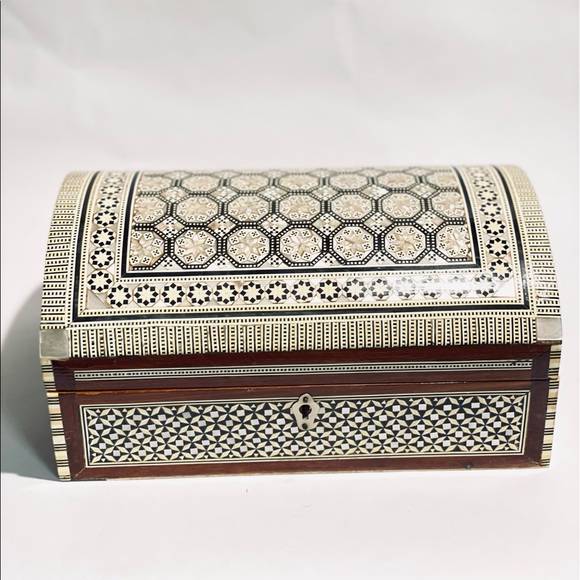 Storage & Organization | Egyptian Jewelry Box Handmade Inlaid Mother Of ...